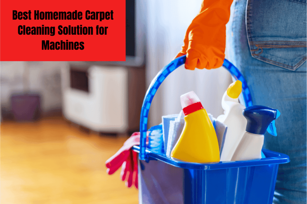 Best Homemade Carpet Cleaner for Machines